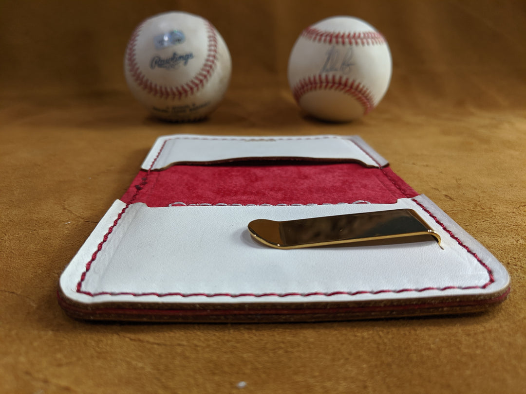 Rawlings White Baseball Wallet – NDesignsLeather
