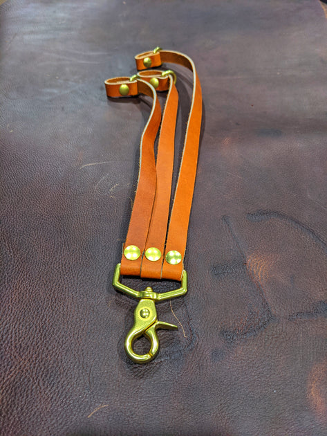 Handmade Brown Leather Duck Strap for 3 Birds – NDesignsLeather